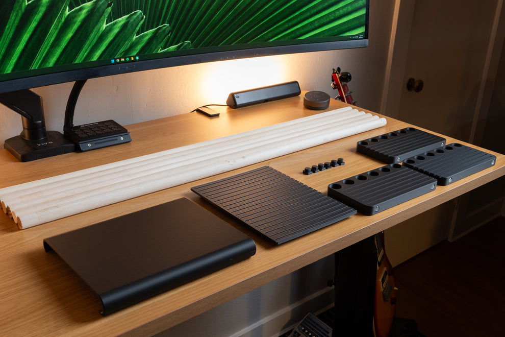 Modular 3D Printed Desk Shelf STL | Workspace Hero – The Workspace Hero