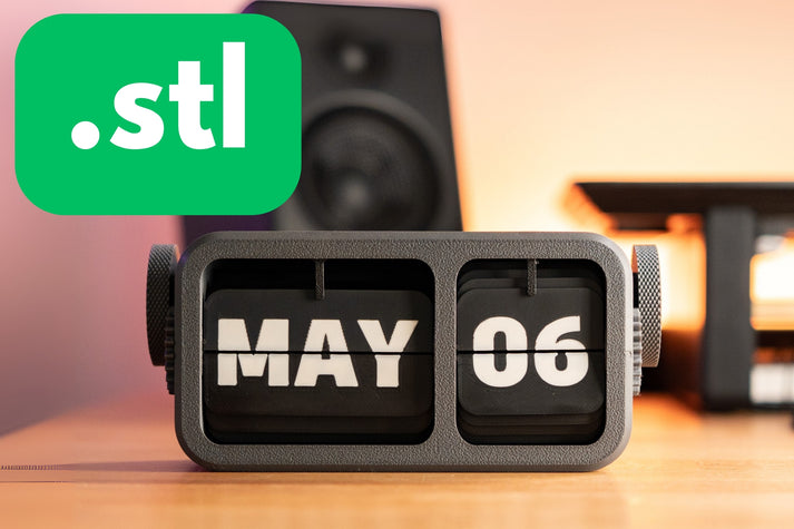 Flip Calendar .STL Pack (Digital Files) – The Workspace Hero